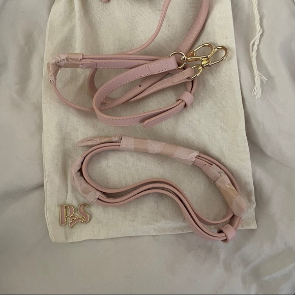 Pop & Suki | Bags | Pop And Suki Pink Camera Bag With Maddie Monogram ...